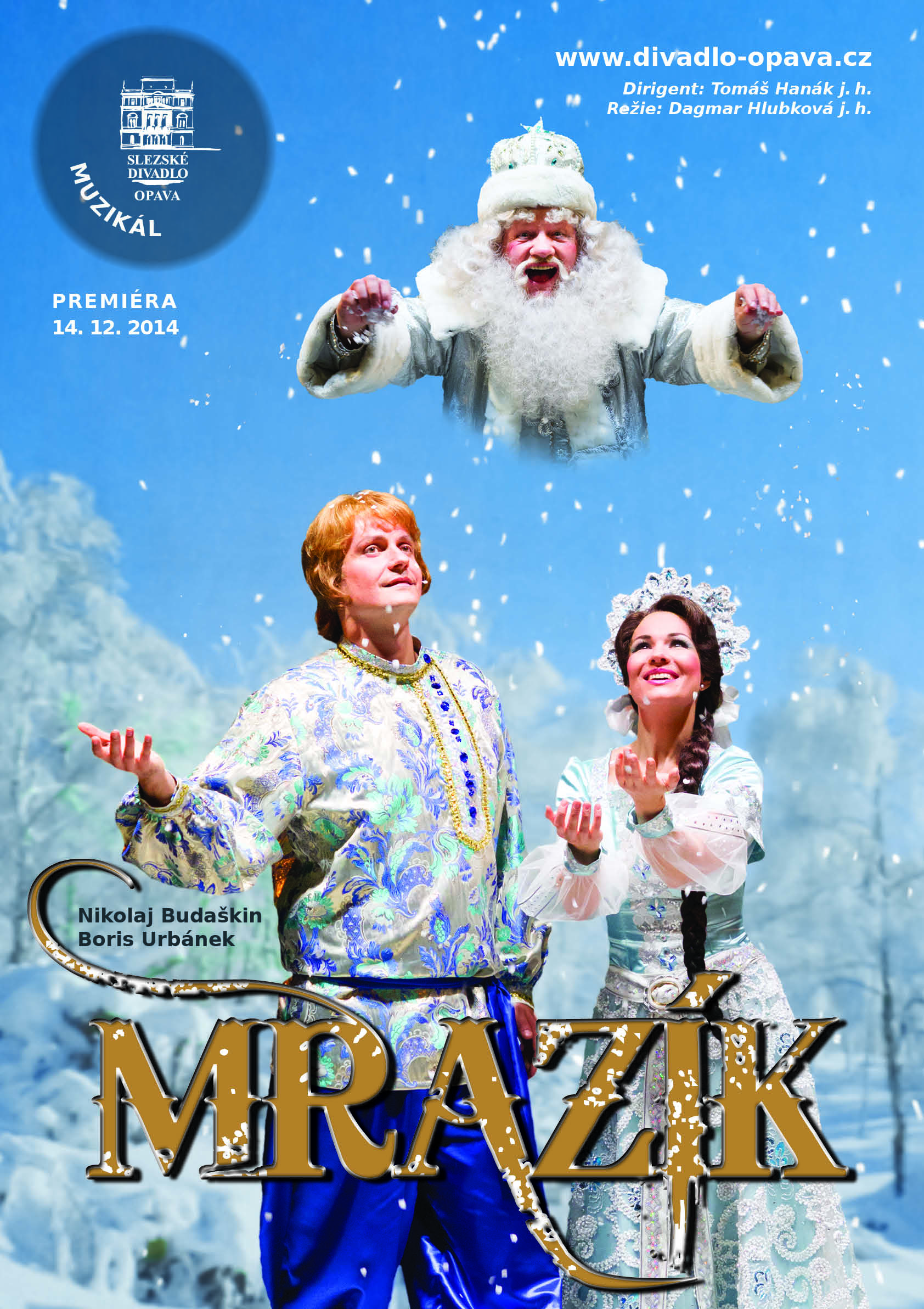 Muzikál Mrazík a žáci ZUŠ Krnov – Základní umělecká škola, Krnov